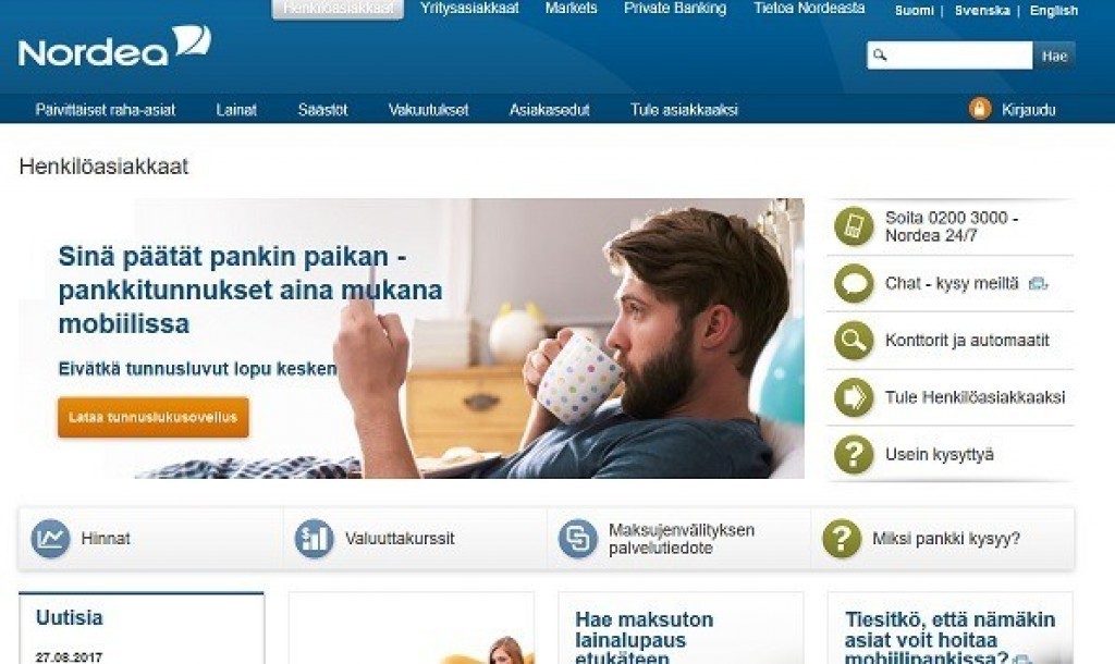 Nordea Verkkopankki