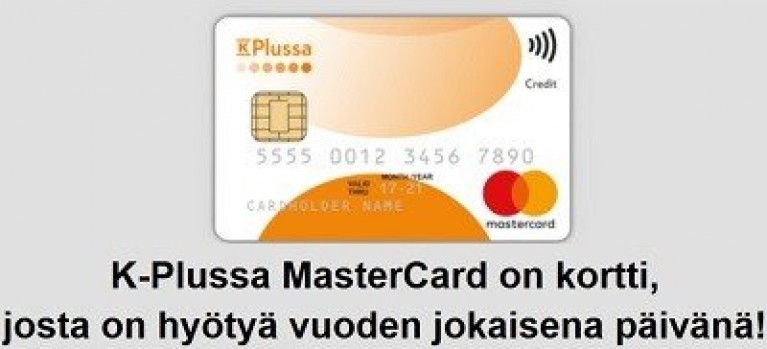 K-Plussa MasterCard -luottokortti on maksuton: Lue kokemuksia.